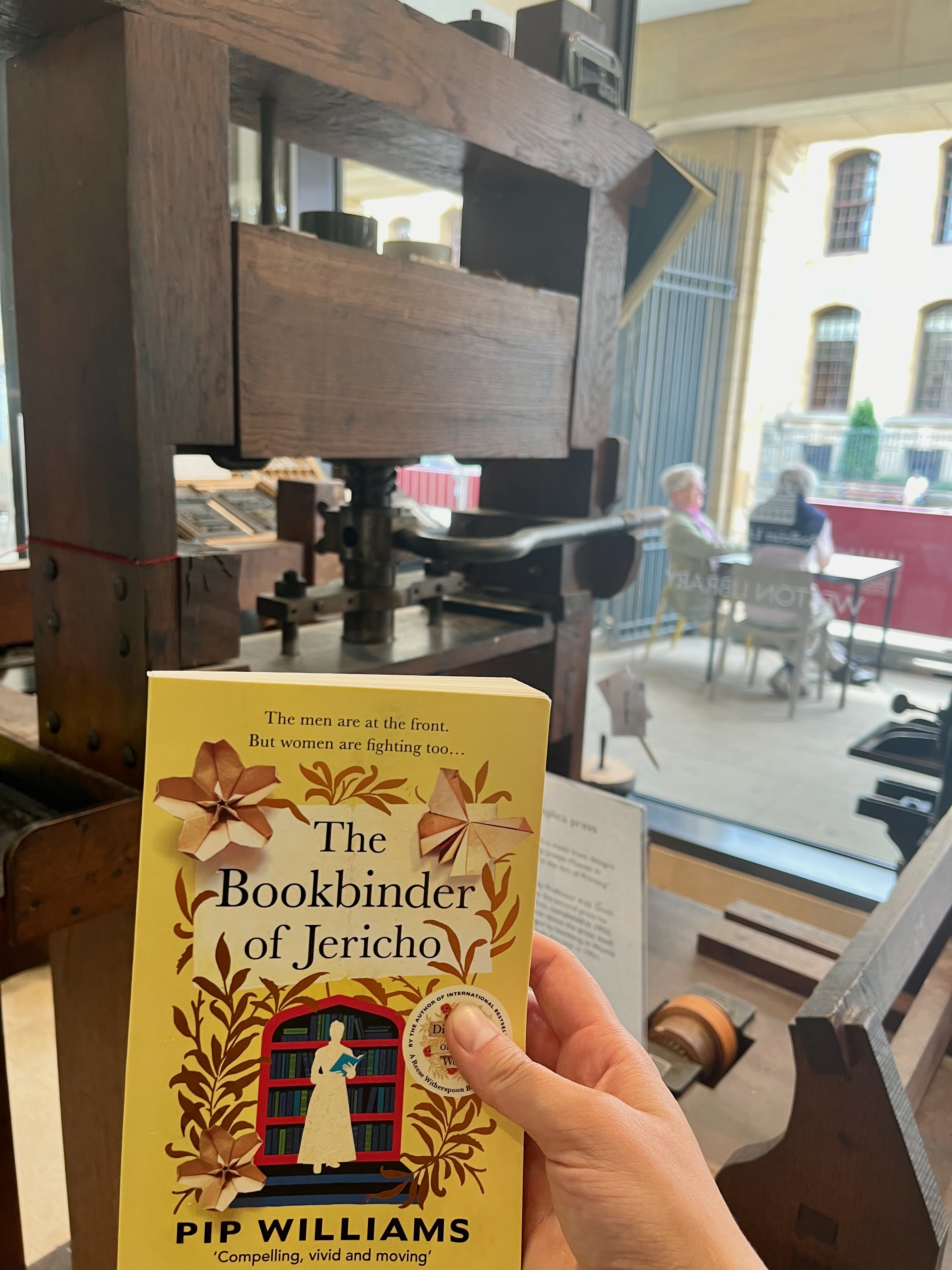 The Oxford Trilogy, Part One: The Bookbinder of Jericho by Pip Williams ...